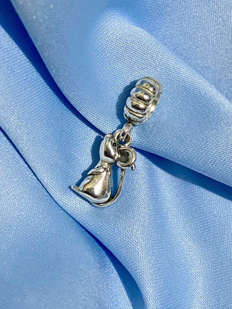 Rare Pandora Chinese Zodiac Rat Dangle Charm, Fesyen Wanita, Aksesoris ...