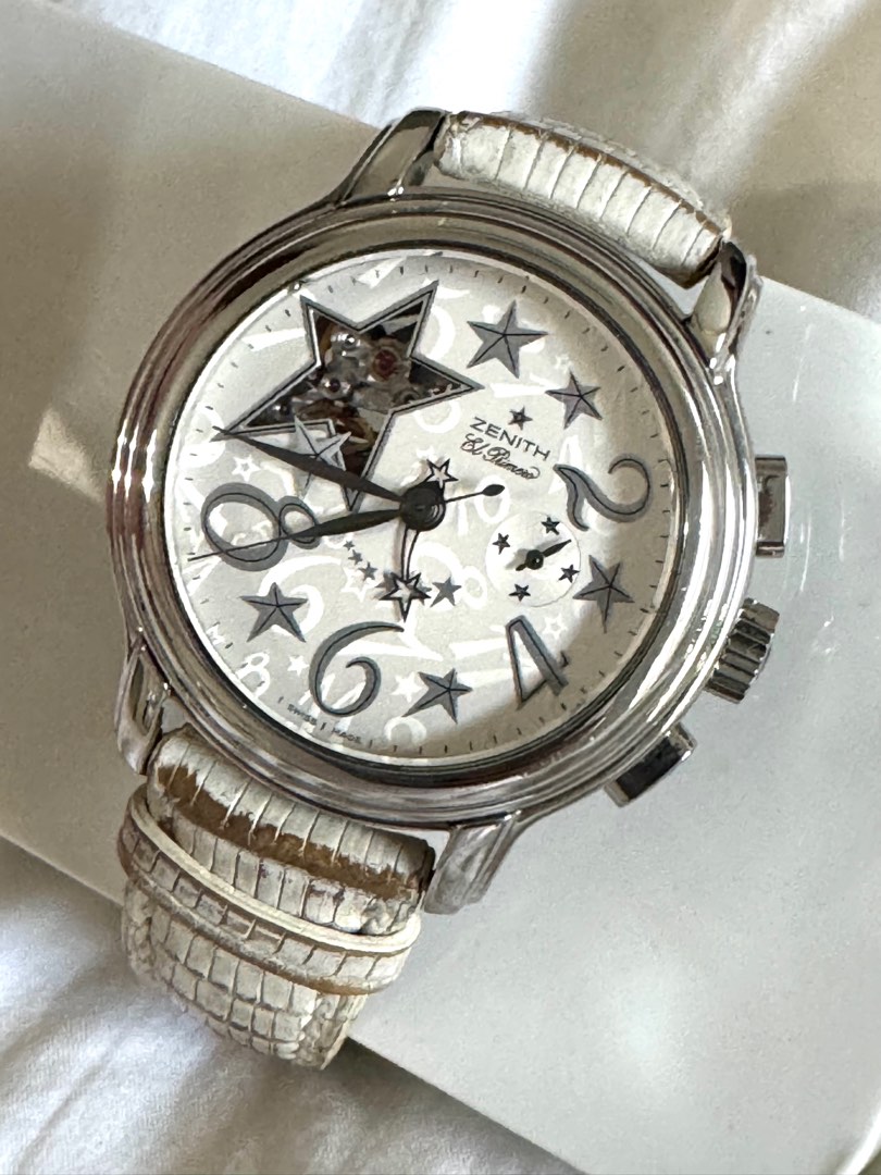 Rare Zenith Open Chronograph Star 37mm Automatic, Luxury, Watches on ...