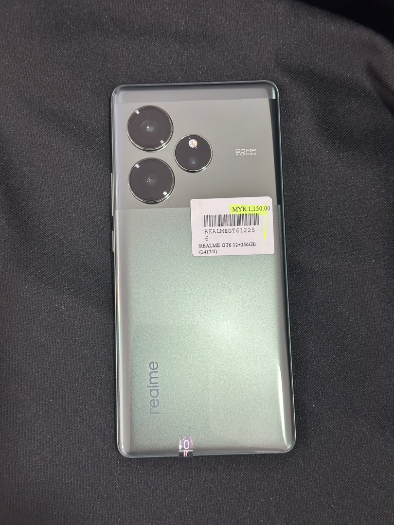 Realme GT 6 256GB Razor Green, Mobile Phones & Gadgets, Mobile Phones ...