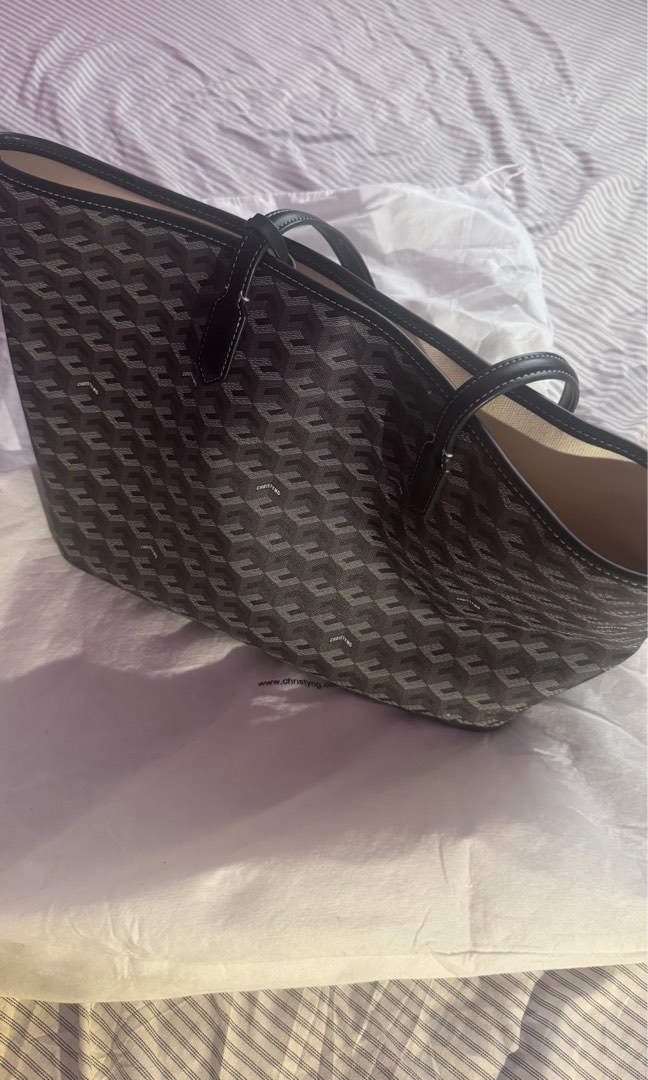 russo monogram tote bag ( black ), Women's Fashion, Bags & Wallets ...