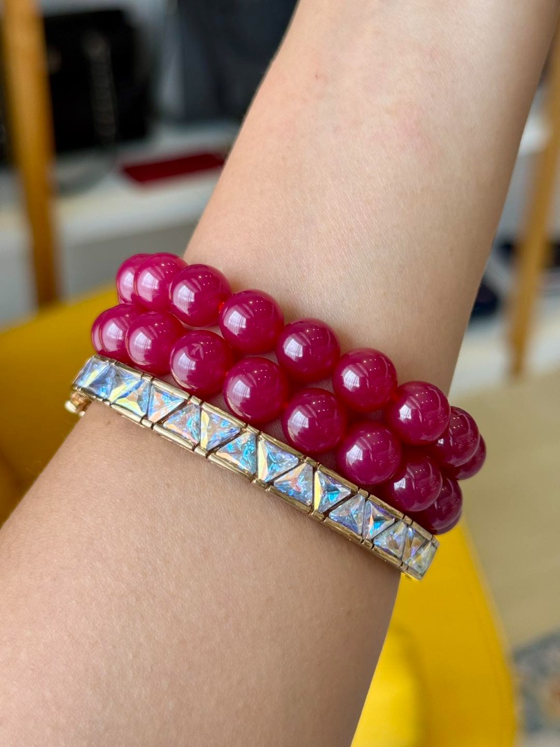 Scarlet RUBY bracelets, Women's Fashion, Jewelry & Organizers ...