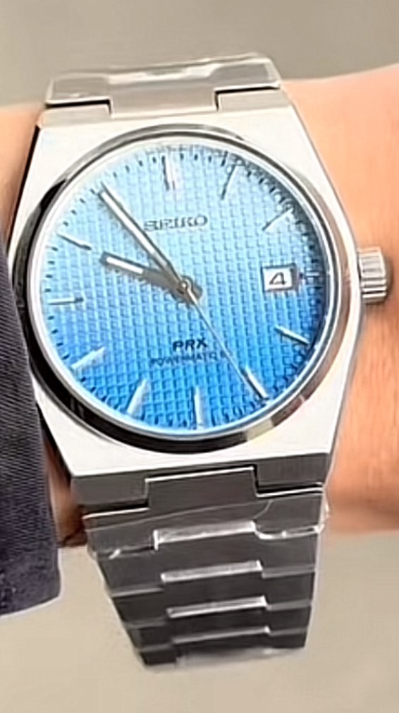 Seiko mod blue prx custom watch, Men's Fashion, Watches & Accessories ...
