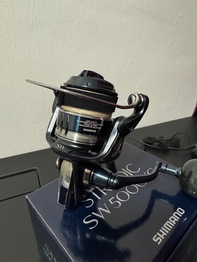 Shimano Stradic SW 5000 XG fishing reel, Sports Equipment, Fishing on ...
