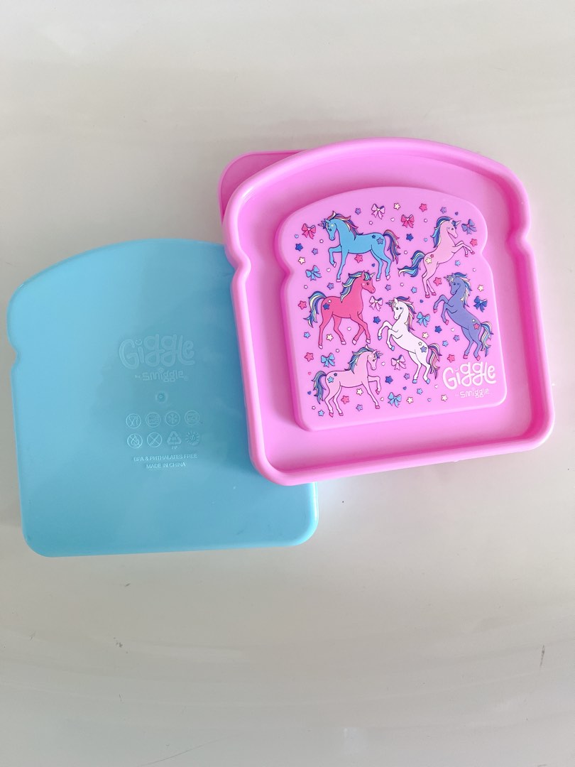 Smiggle (like new), snack box for kids, Bayi & Anak, Perawatan ...