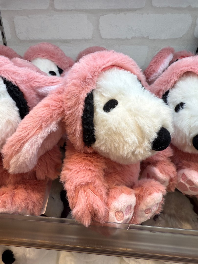 Snoopy in rabbit attire plush toy, Hobbies & Toys, Toys & Games on ...