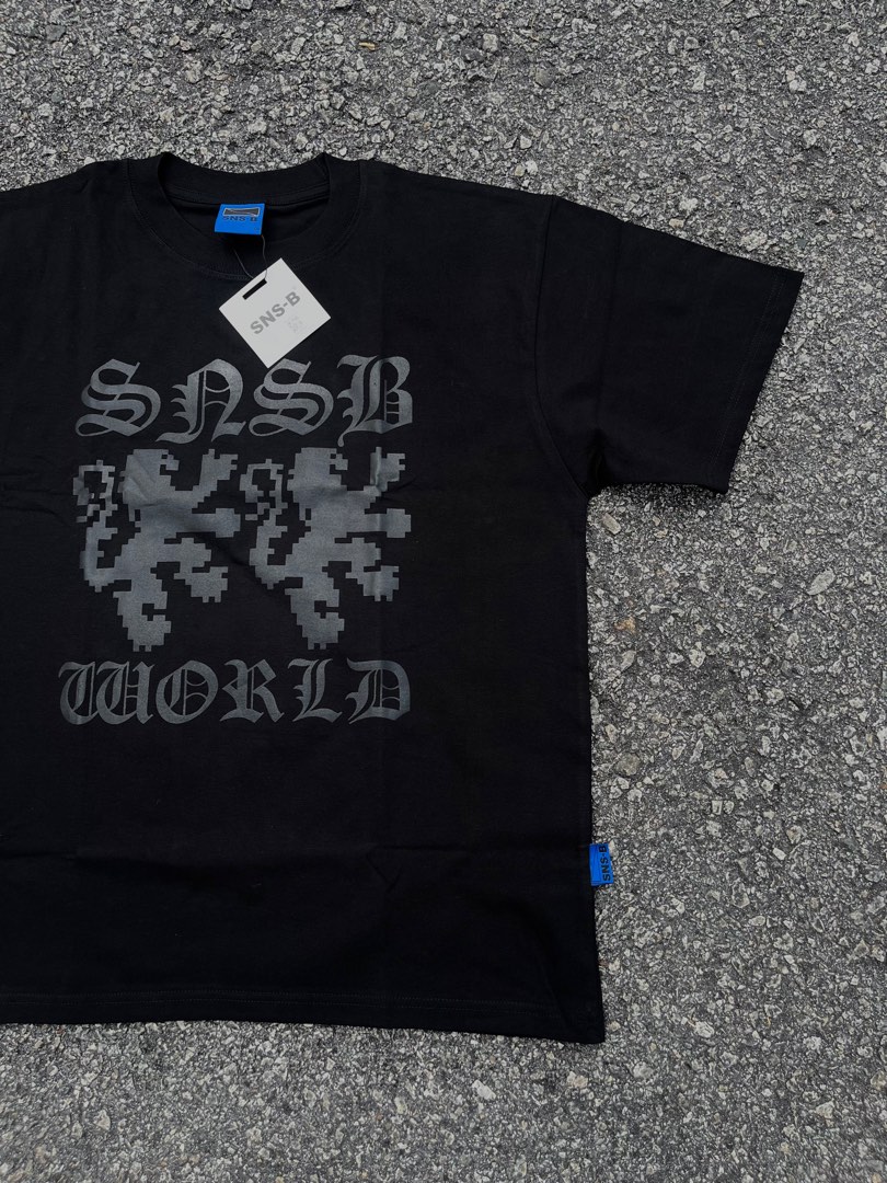 snsb world tee, Men's Fashion, Tops & Sets, Tshirts & Polo Shirts on ...