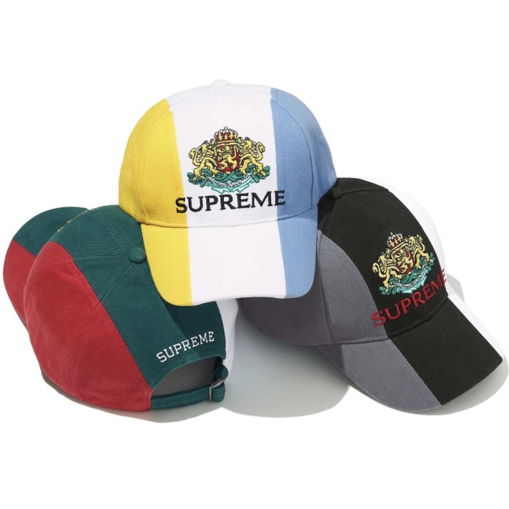 supreme crest 6 panel cap ss 25 week 14 New York (Mail direct from ...