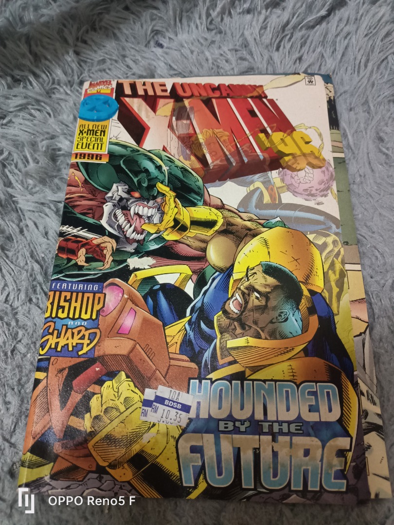 THE UNCANNY X-MEN '96 - FEATURING BISHOP AND SHARD - MARVEL COMICS ...