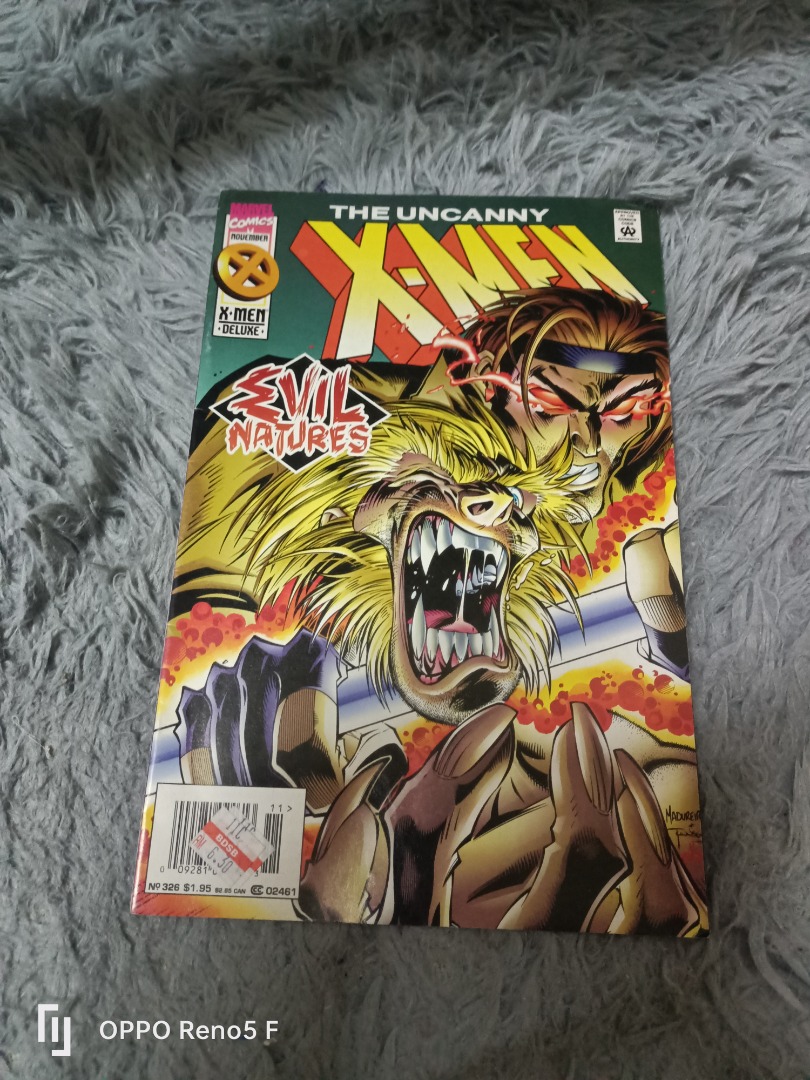THE UNCANNY X-MEN - EVIL NATURES, Hobbies & Toys, Books & Magazines ...