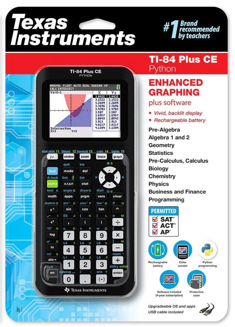 Ti 84 Plus Ce Graphing Calculator, Hobbies & Toys, Stationery & Craft ...