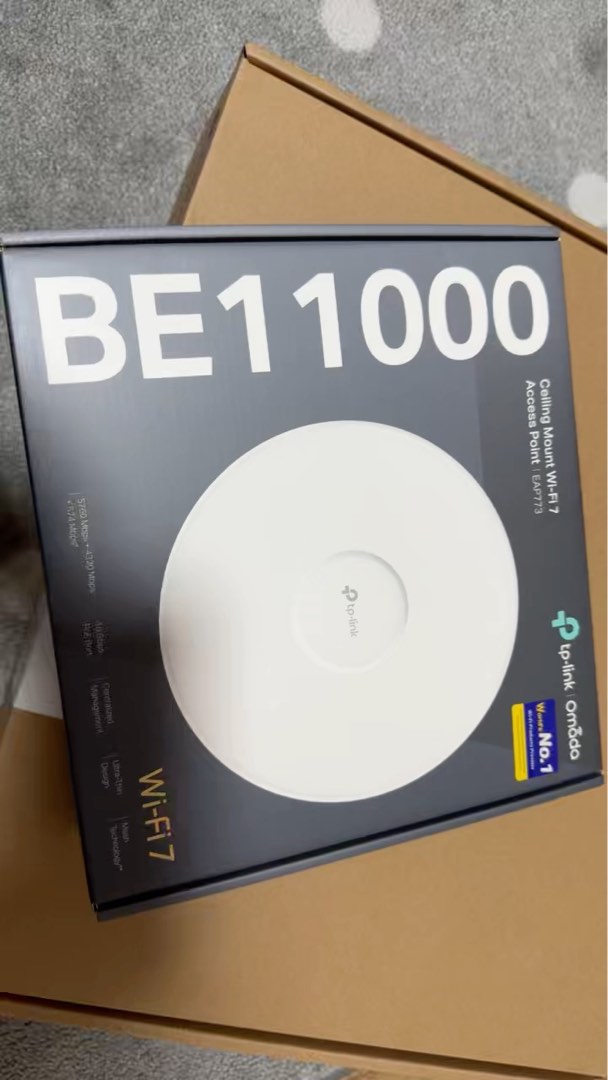 TP-Link Omada BE11000 Ceiling Mount Wi-Fi 7 Access Point, Computers ...
