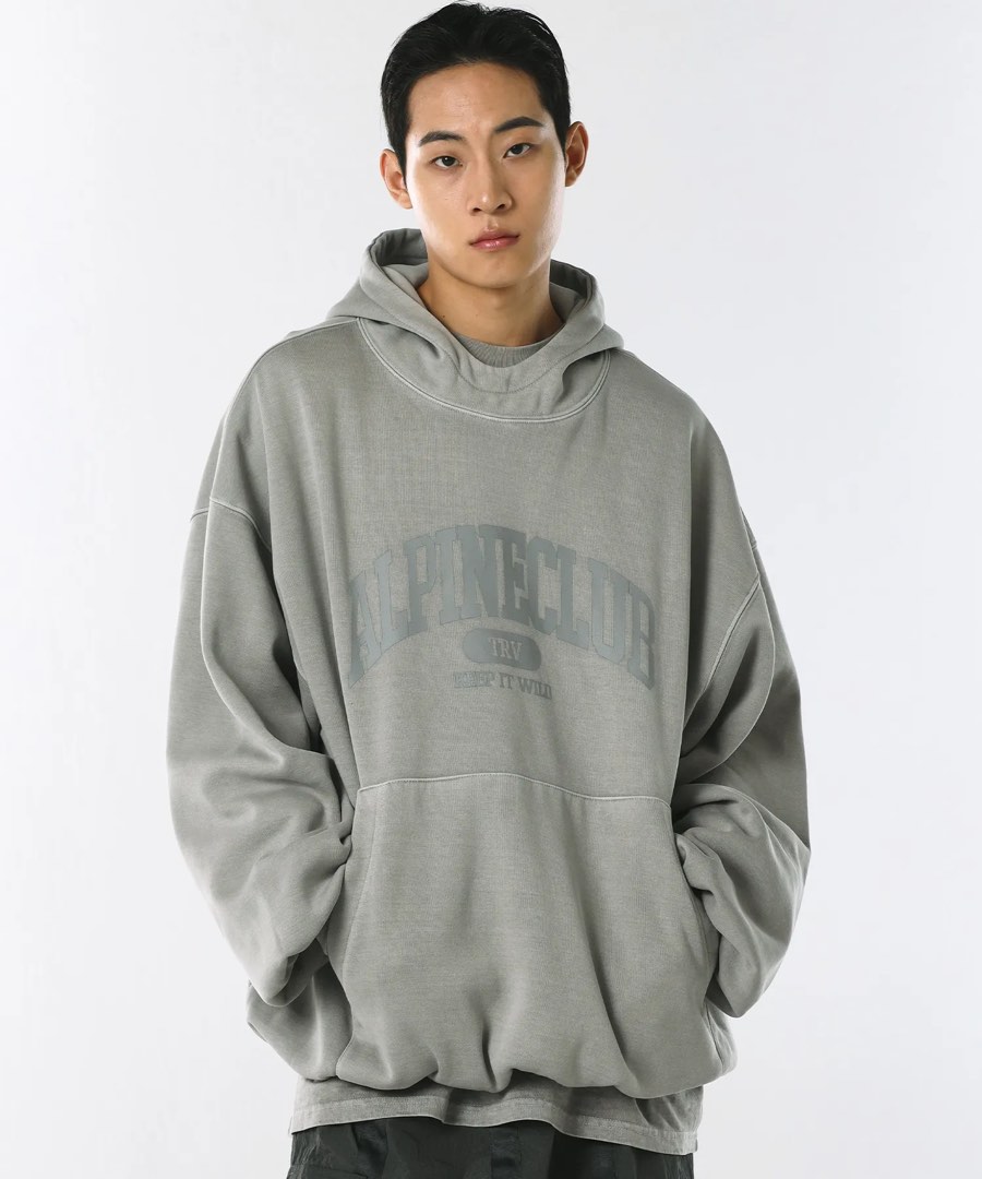 TRAVEL [2-PACK] Arch Alpine Club Pigment Hoodie Long Sleeve Set Ghost ...