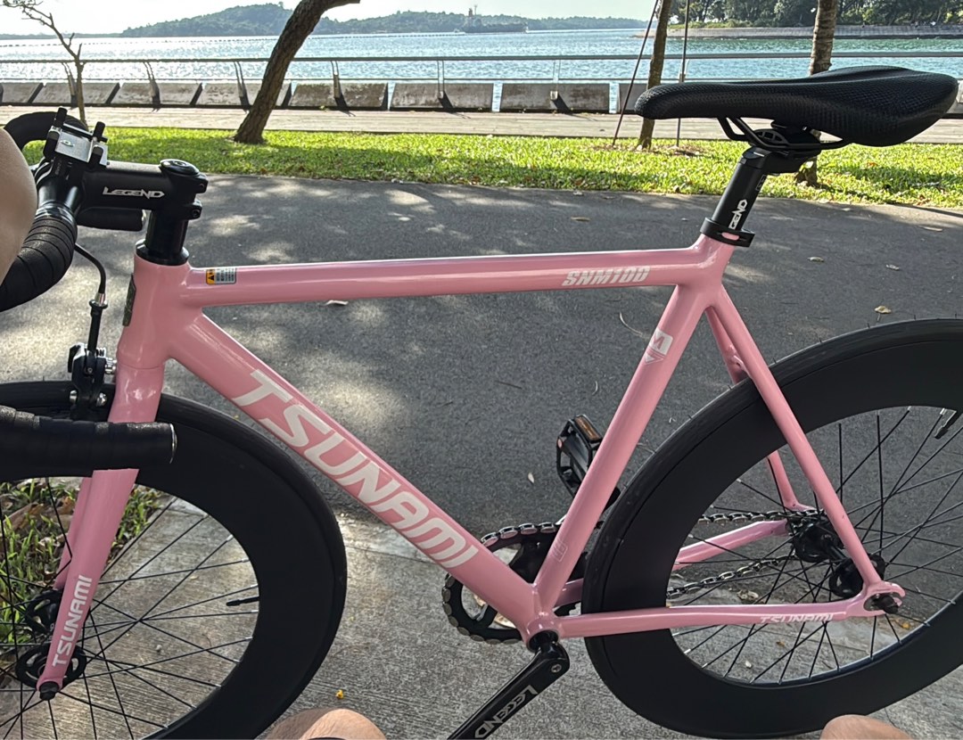 Tsunami SNM 100 fixie full bike , Sports Equipment, Bicycles & Parts, Bicycles on Carousell