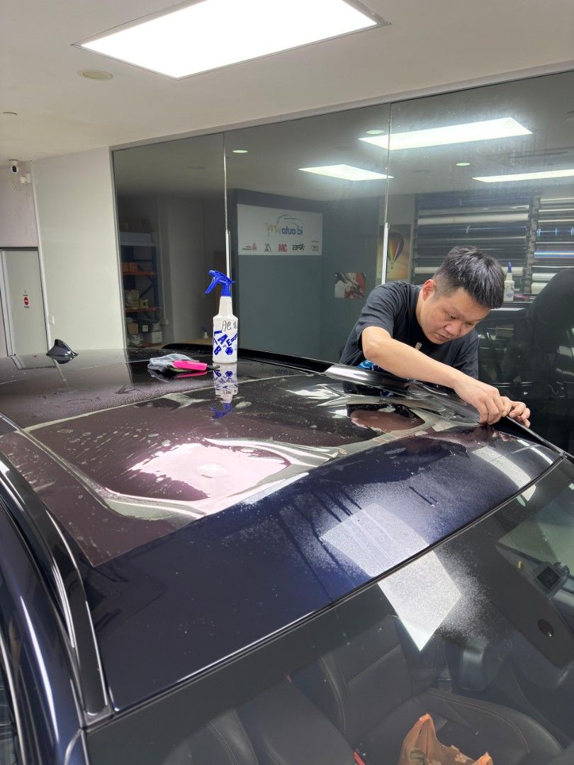 UV Reflective Glass PPF for Sunroof and Panoramic Roof (EV, BYD, XPeng ...
