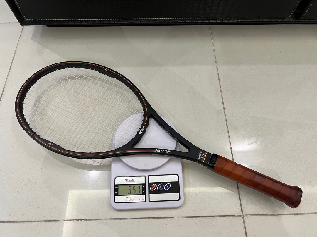 Wilson Pro Staff 85 St Vincent Tennis Racket, Sports Equipment, Sports ...