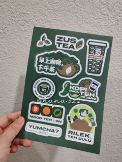 Zus coffee sticker For Sale | Carousell Malaysia