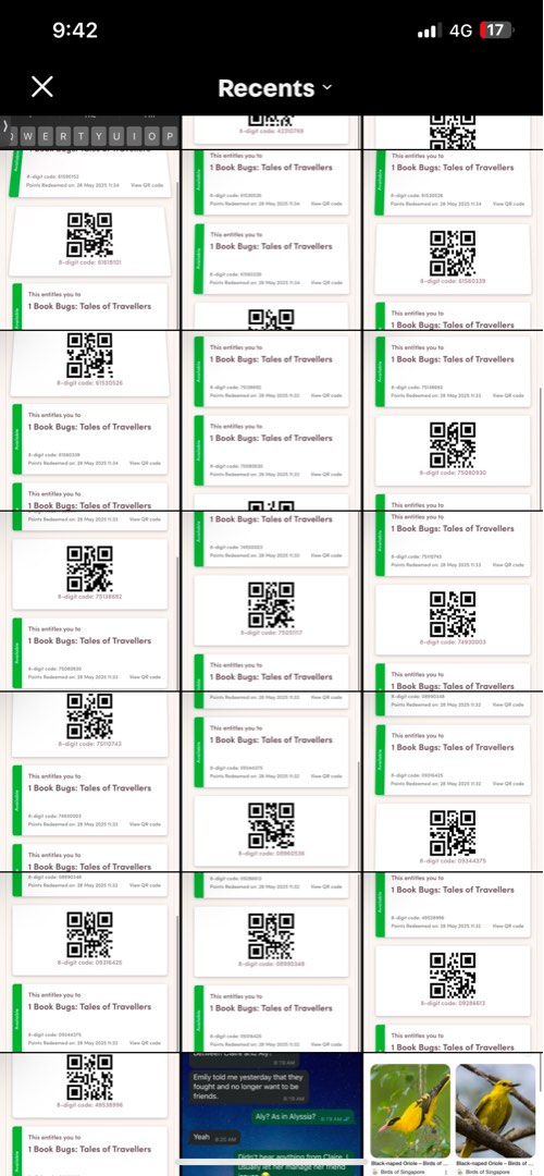 10 x Book Bugs QR redemption codes, Hobbies & Toys, Toys & Games on ...