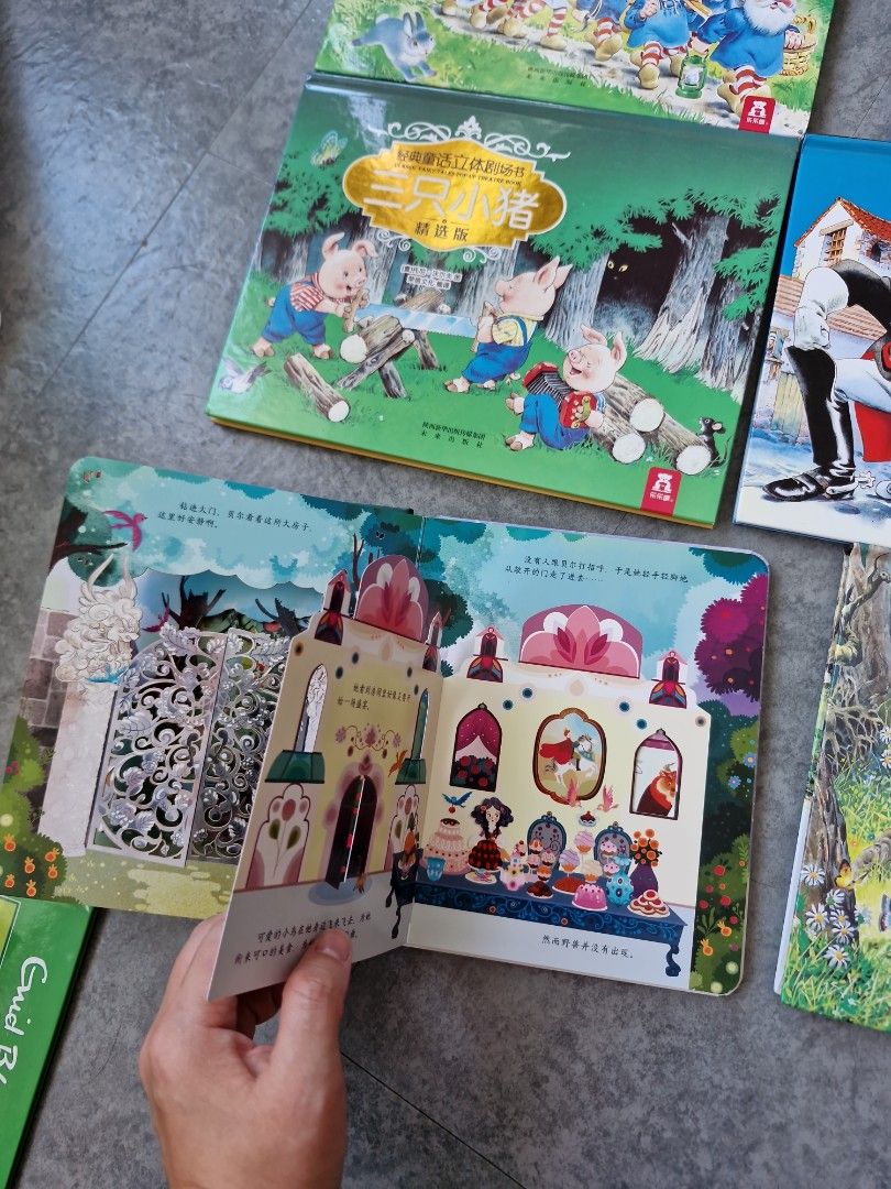 3D Chinese Story Books, Hobbies & Toys, Books & Magazines, Children's ...