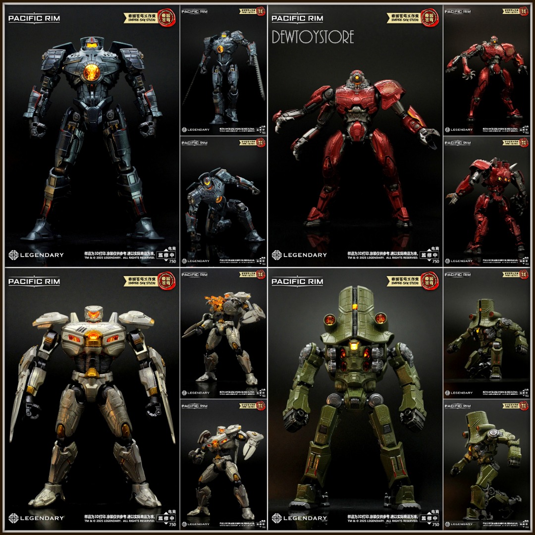 ⭐ [𝗣𝗿𝗲-𝗼𝗿𝗱𝗲𝗿] Empire Sky Studio 13 cm Scale Mecha Robot Plamo Plastic ...