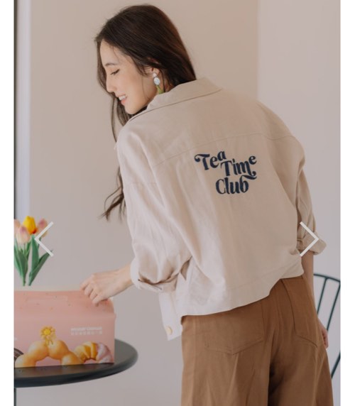 ACW Tea Time Club Jacket in Ecru, Women's Fashion, Coats, Jackets and ...