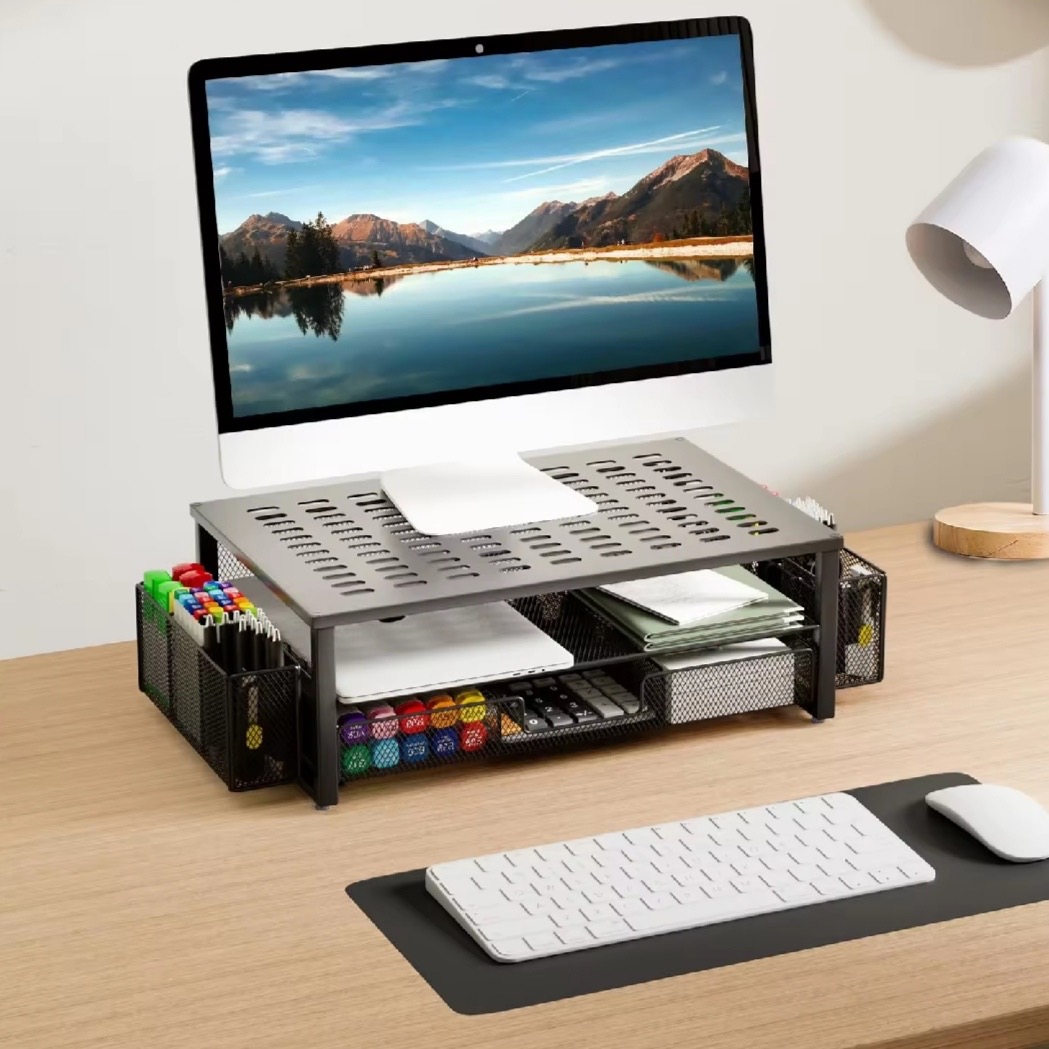 Adjustable Monitor Stand | Computer Screen Riser | Desktop Monitor ...