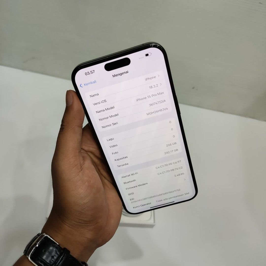 Apple iPhone 15 Pro Max Second Resmi (Digi map), Elektronik, Lainnya di ...