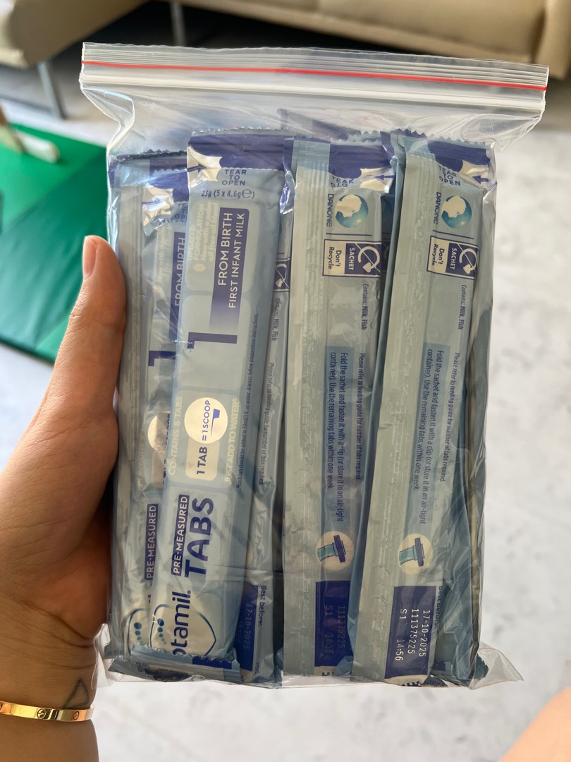 Aptamil Pre-Measured Tabs First Infant Milk, Babies & Kids, Nursing ...