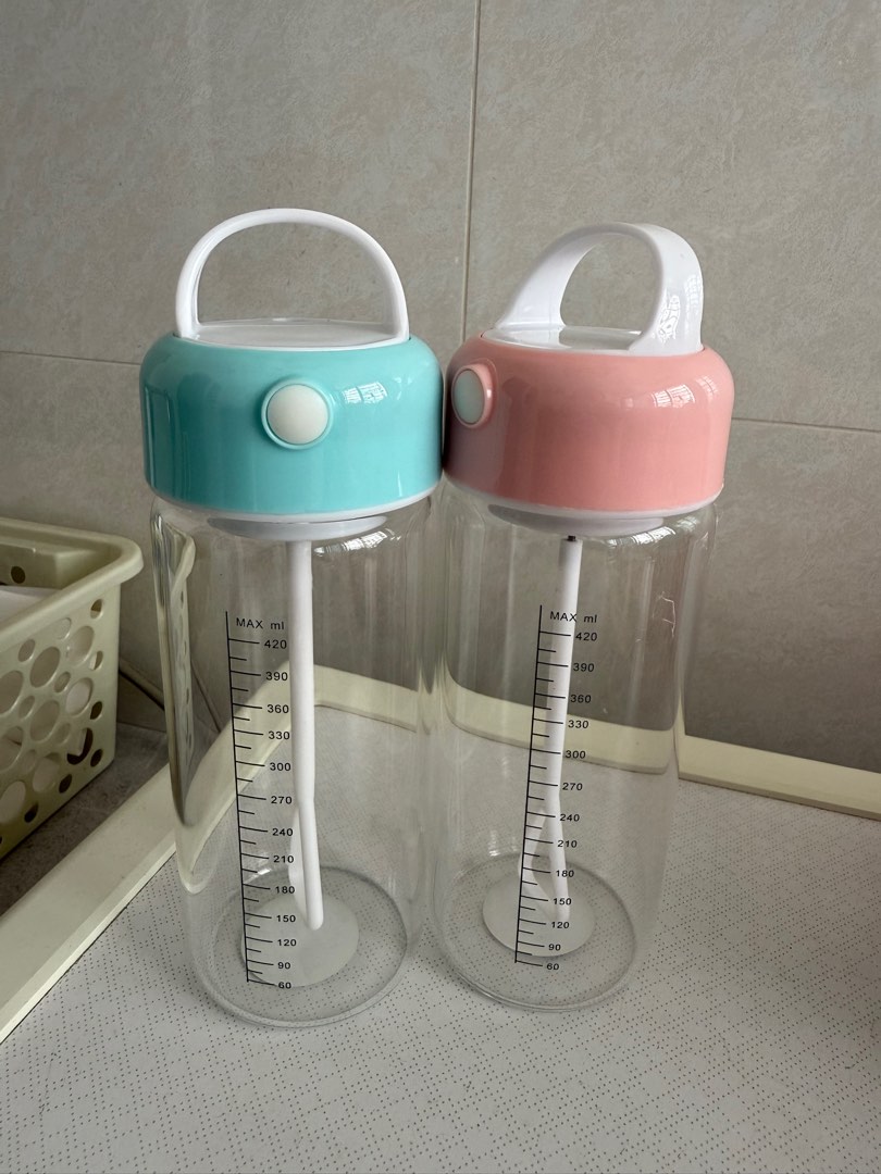 Automatic Mixing Cup (Battery) - Blue/Pink, Furniture & Home Living ...