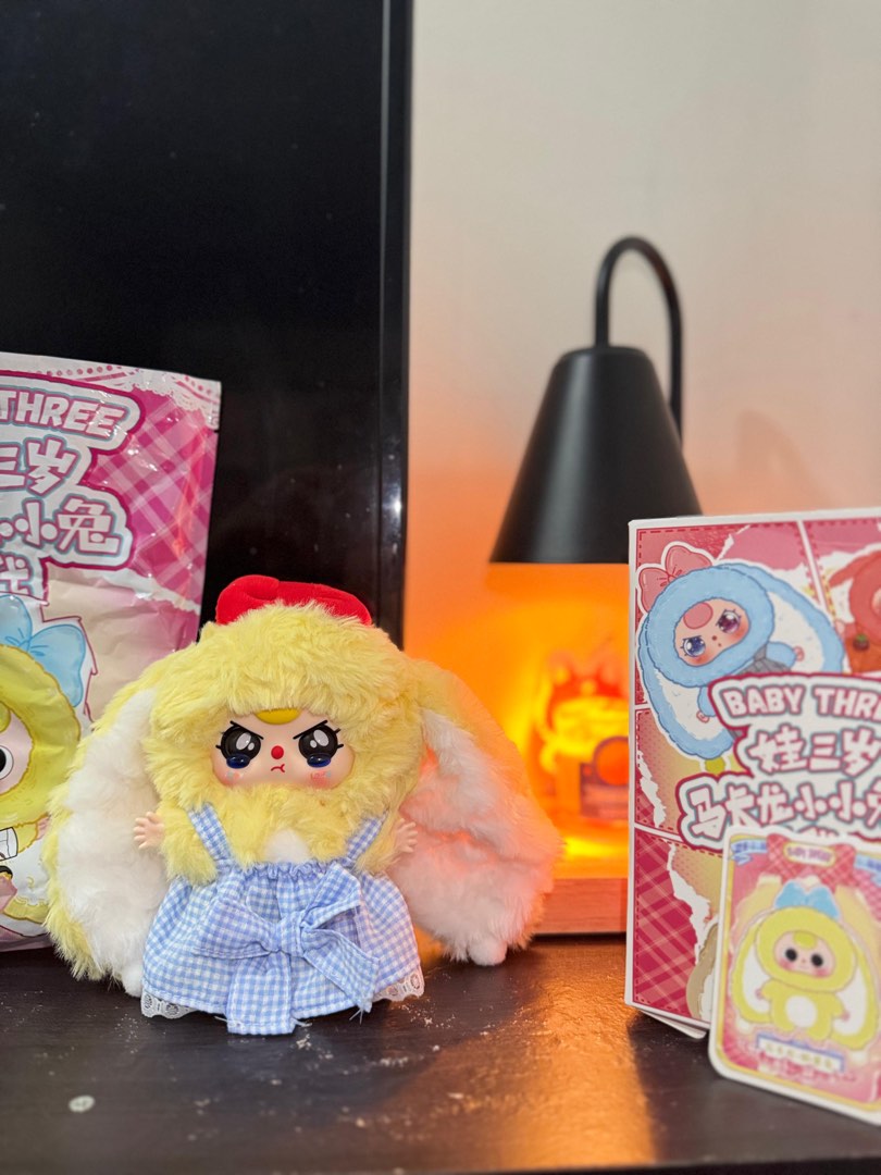 Baby Three Macaron V2 Bunny Kuning Pastel New Original Baby Three Bb3 ...