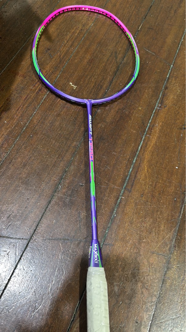 Max bolt Badminton Racket, Sports Equipment, Sports & Games, Racket ...