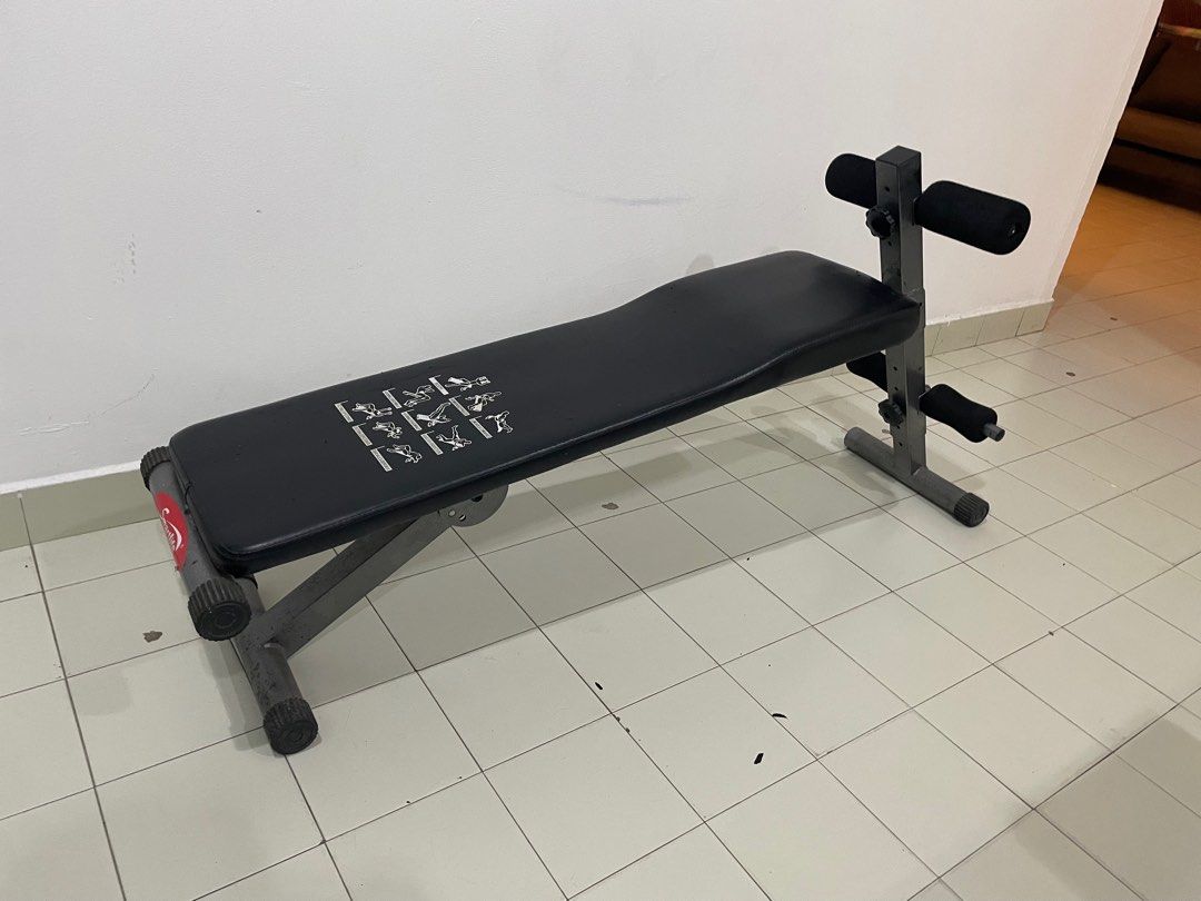 Bench sit up adjustable, Sports Equipment, Exercise & Fitness, Cardio ...