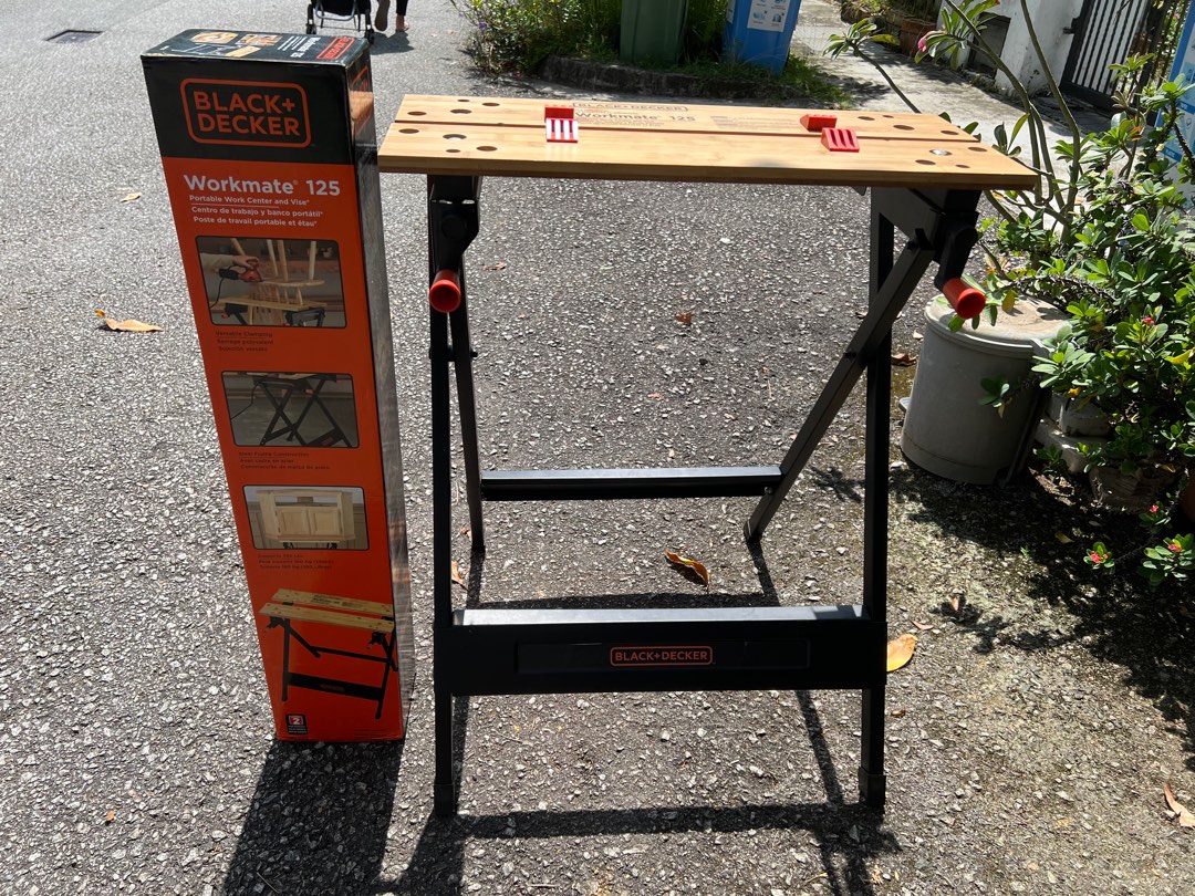 Black&Decker Workmate 125, Furniture & Home Living, Home Improvement ...