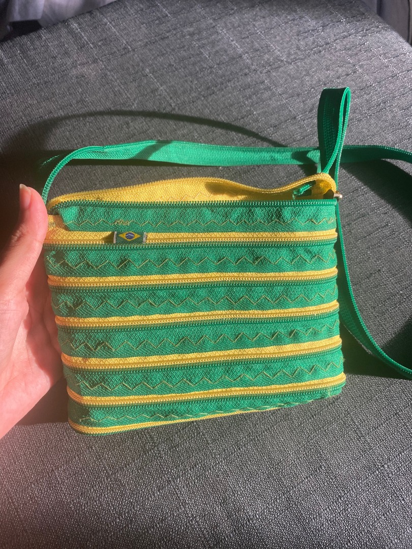 Mini Brazil Zipper Bag Micro, Women's Fashion, Bags & Wallets, Cross ...