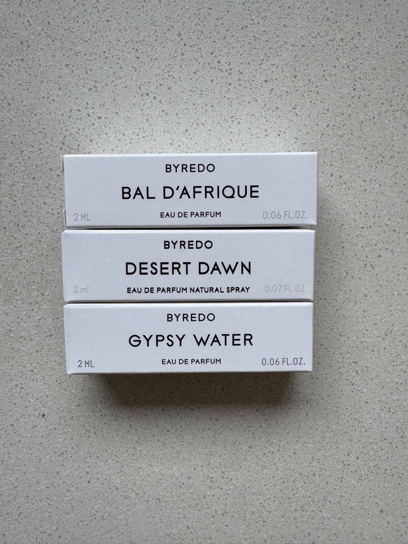 Byredo Samples 2mL, Beauty & Personal Care, Fragrance & Deodorants on ...