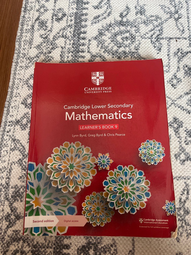 Cambridge Lower Secondary Mathematics Learners Book 9, Hobbies & Toys ...