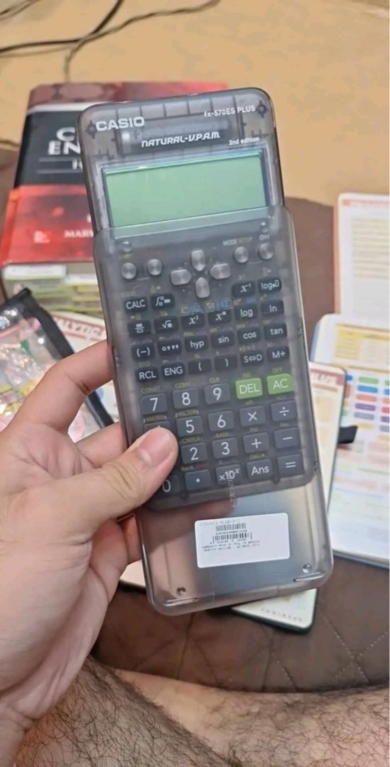 Casio fx570es Plus (Second Edition) Transparent, Everything Else ...