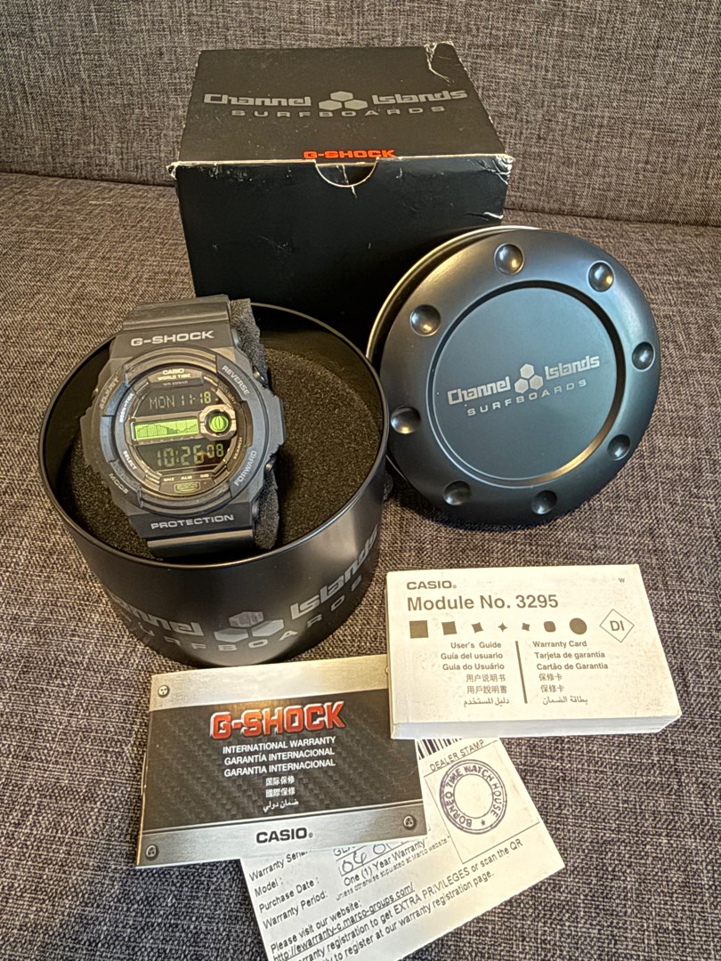 Casio G-Shock 30th anniversary x Channel Islands collaboration limited ...