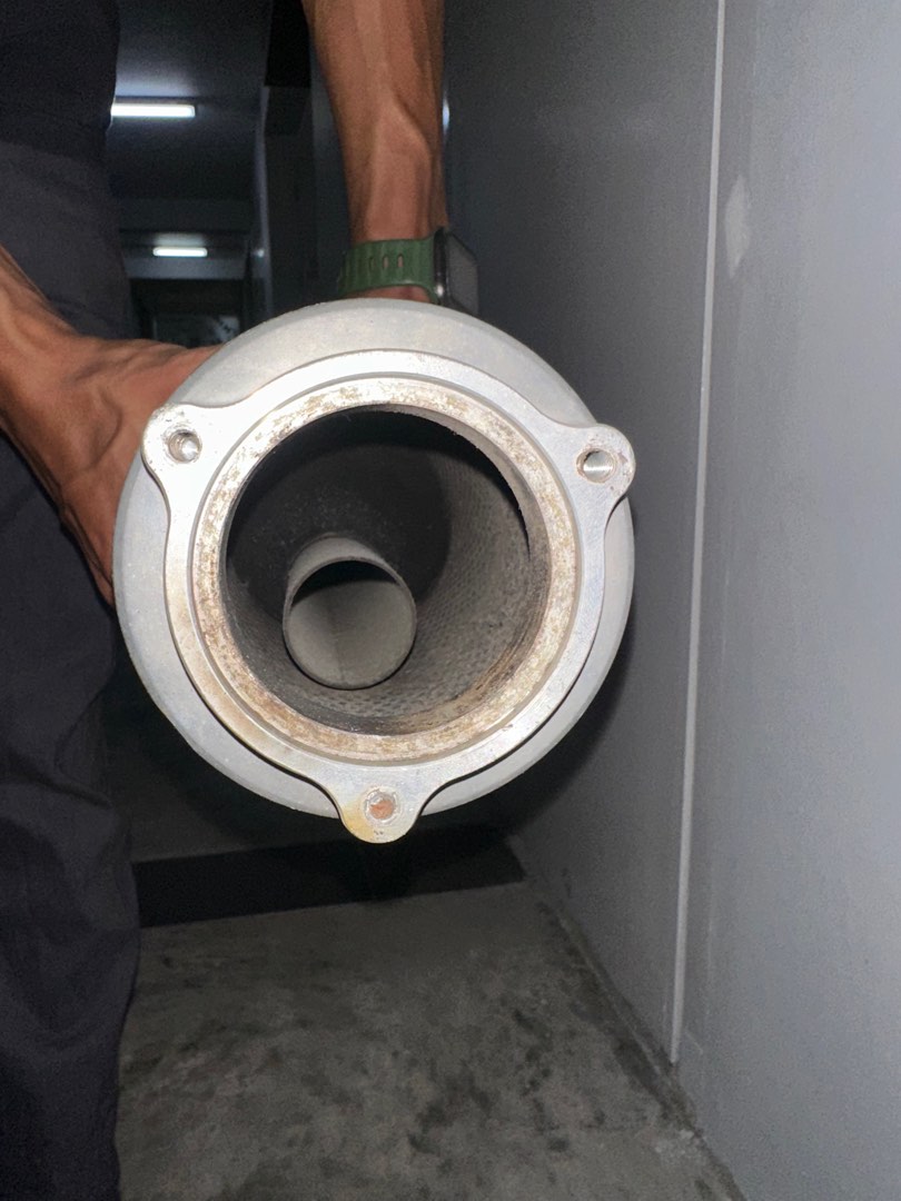 CB400 stock exhaust end can, Motorcycles, Motorcycle Accessories on ...
