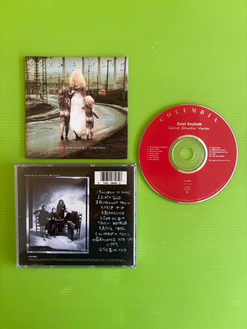 CD Soul Asylum Grave Dancers Union Album Hit Song Runaway Train ...