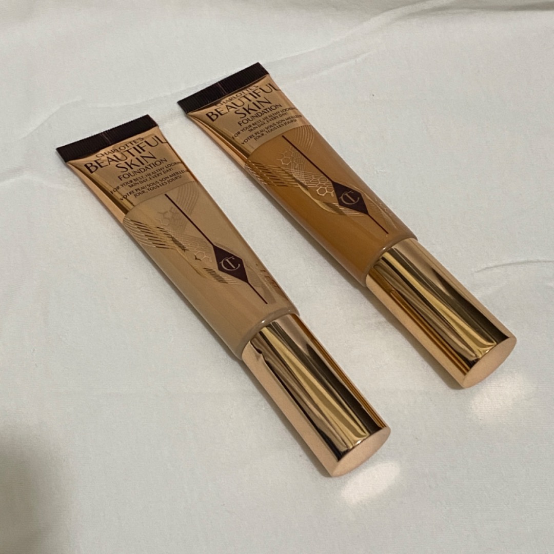Charlotte Tilbury Beautiful Skin Foundation (10 Warm Chaud), Beauty ...