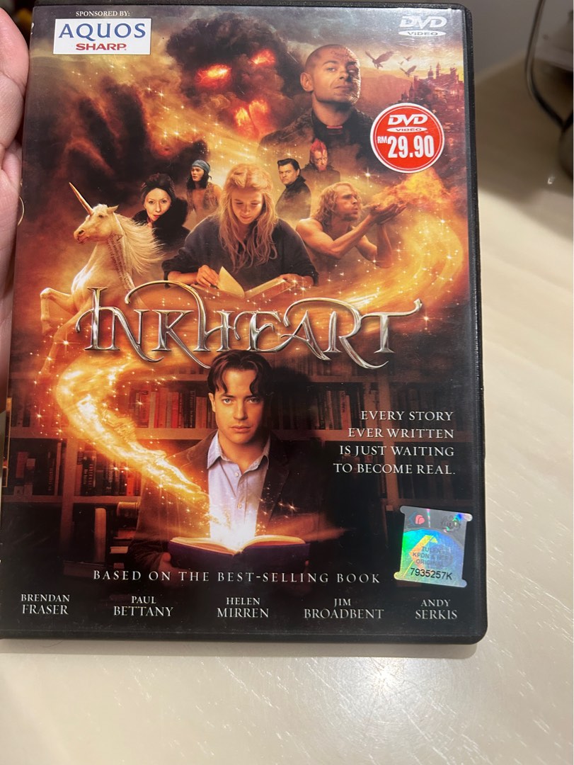 Clearance- Ink Heart- Original Movie DVD, Hobbies & Toys, Music & Media ...