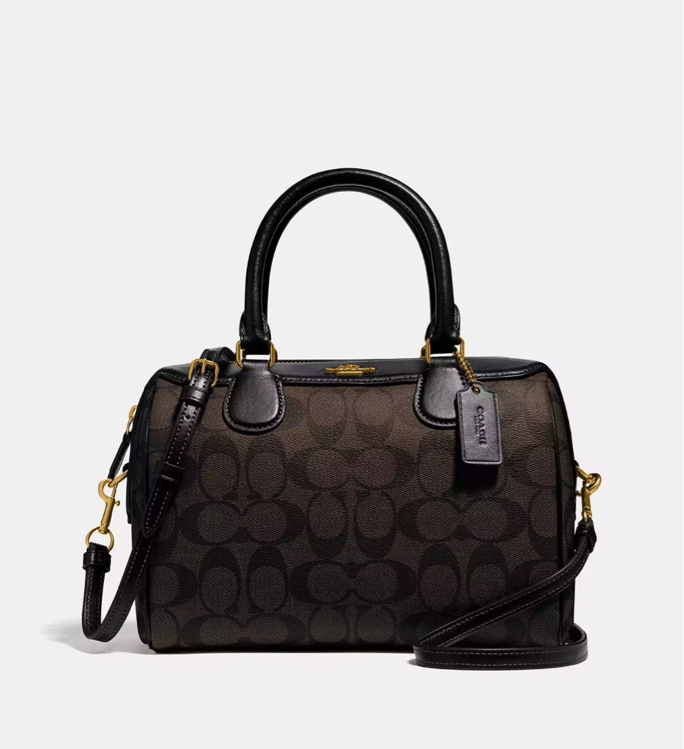 Coach Signature Bennett Satchel, Women's Fashion, Bags & Wallets, Cross ...