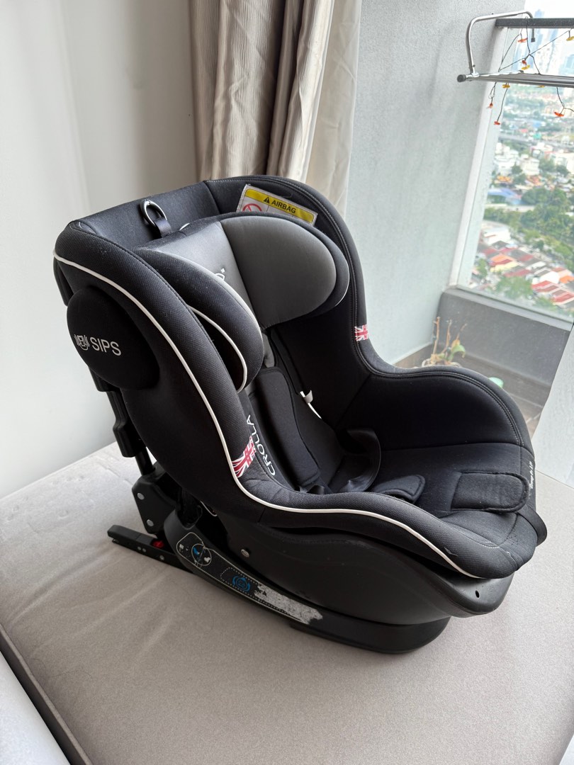 Crolla isofix 360 turn, Babies & Kids, Going Out, Car Seats on Carousell