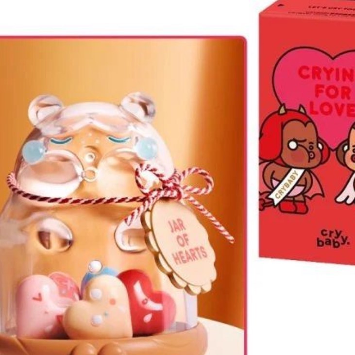 Crybaby jar of hearts crying for love series, Hobbies & Toys, Toys ...