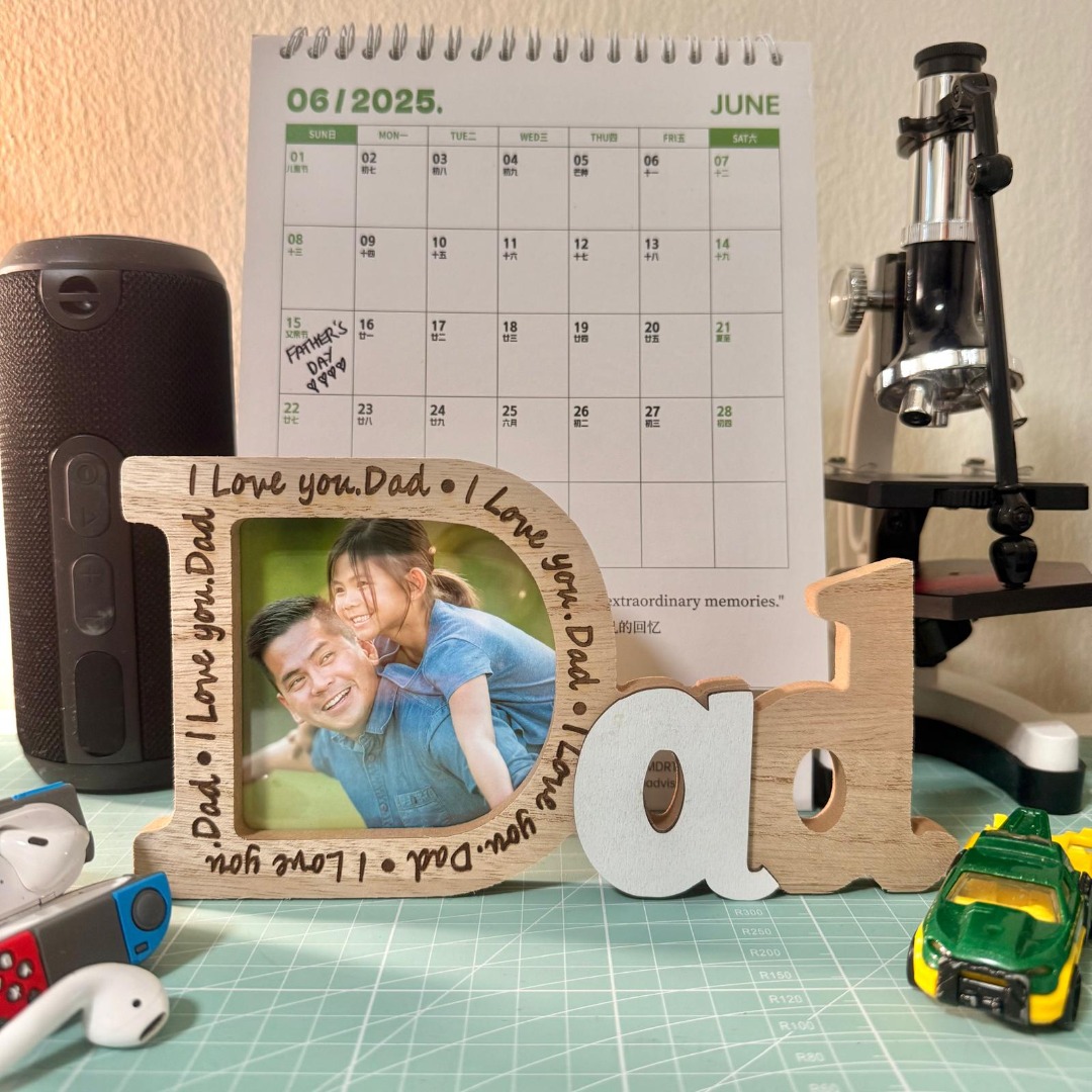 Dad Photo Frame, Custom Dad Photo Frame, Fathers Day Gift, Personalised ...