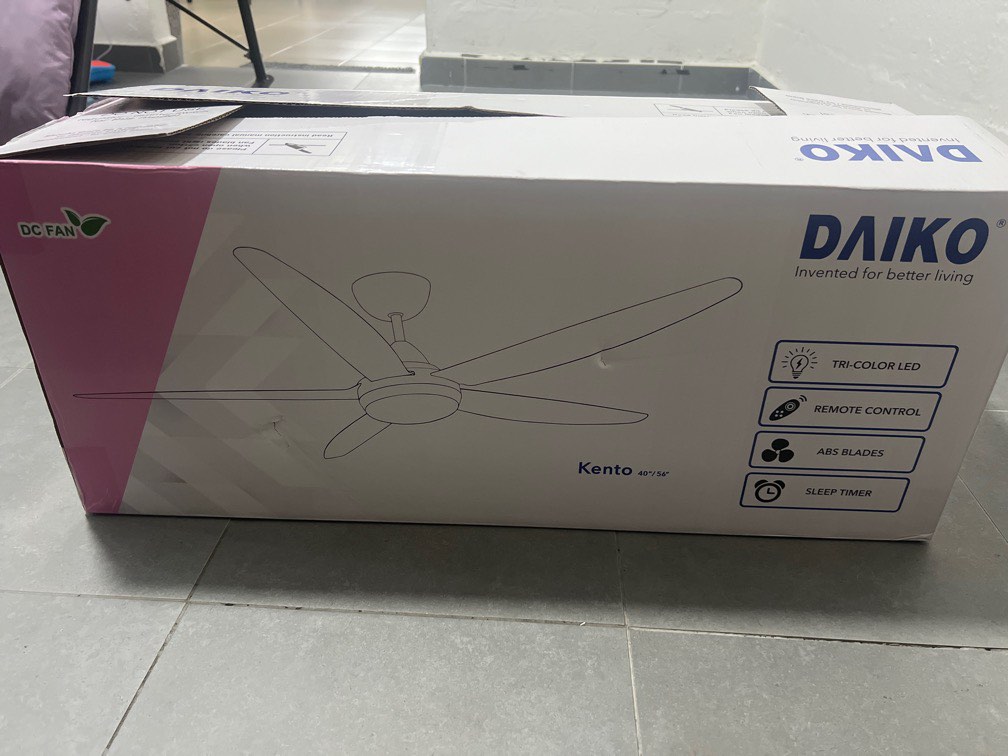 Daiko Ceiling Fan, TV & Home Appliances, Other Home Appliances on Carousell