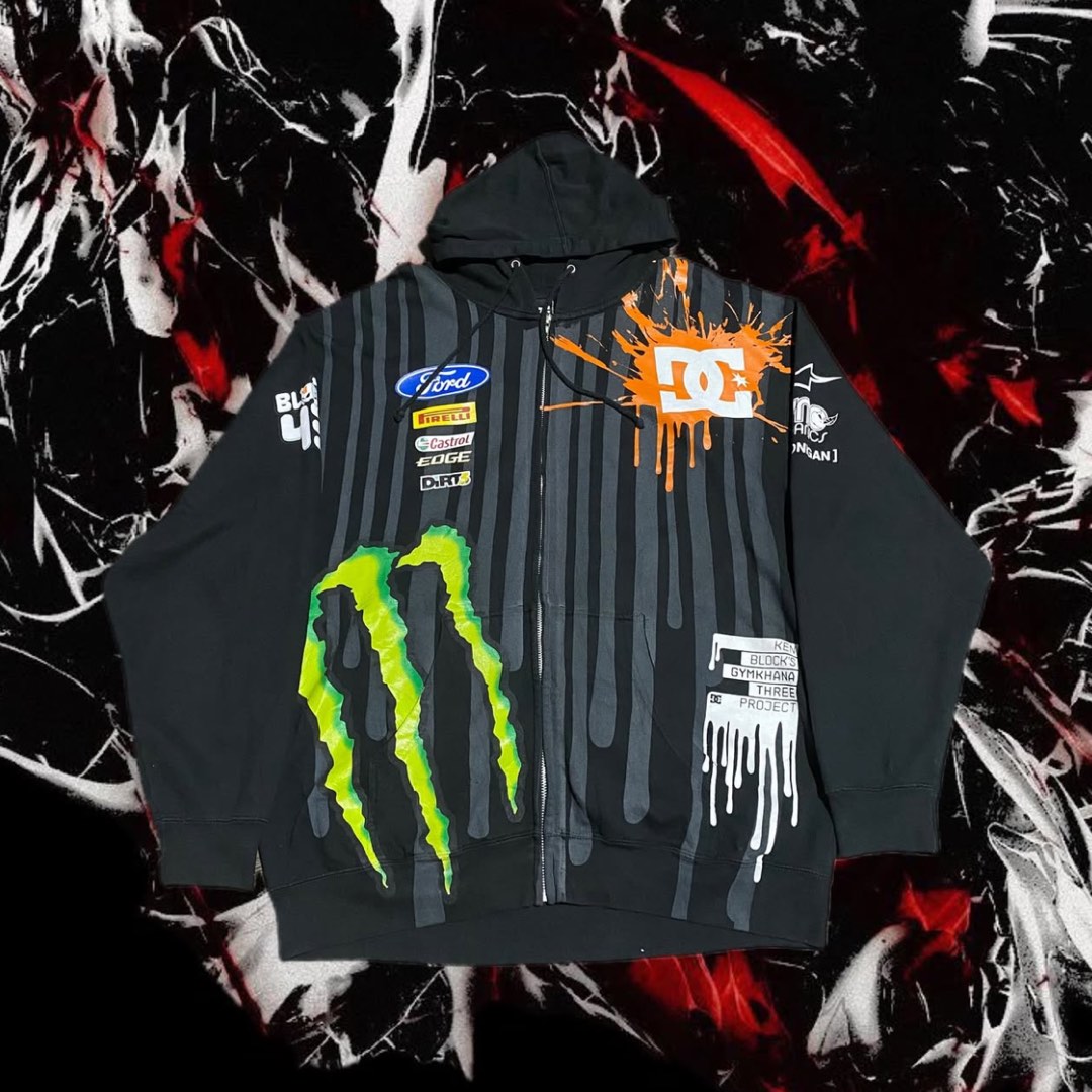 DCshoes x Monster Ken Block hoodie, Men's Fashion, Tops & Sets, Hoodies ...