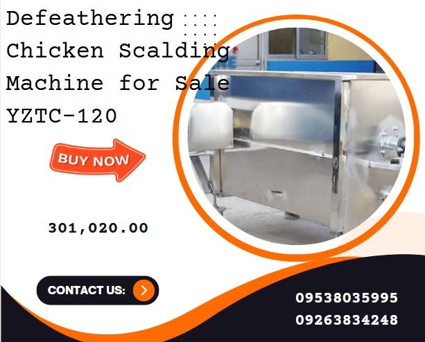 Defeathering Chicken Scalding Machine for Sale YZTC-120, Everything ...