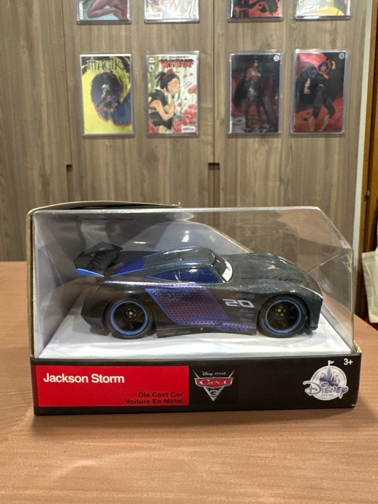 Die-Cast Jackson Storm Model Car - Cars 3 (Rare from Disney Store ...