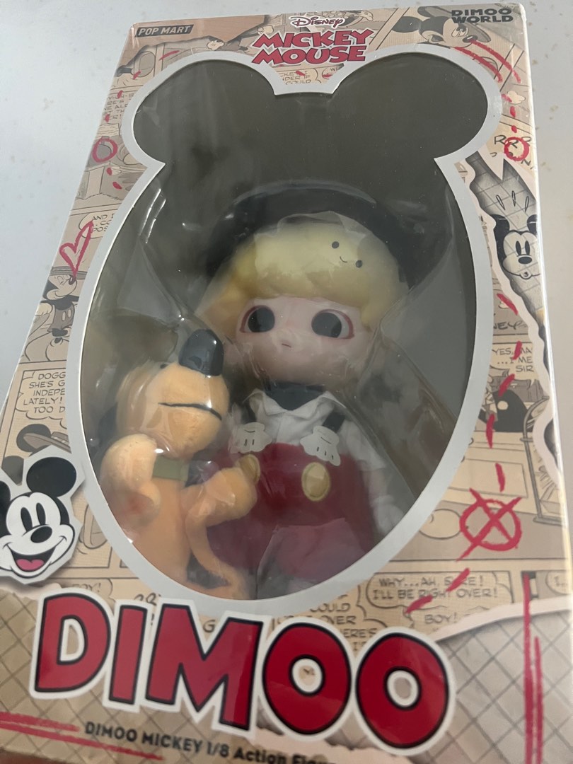 Dimoo Disney Mickey Large POPMART, Hobbies & Toys, Toys & Games on ...
